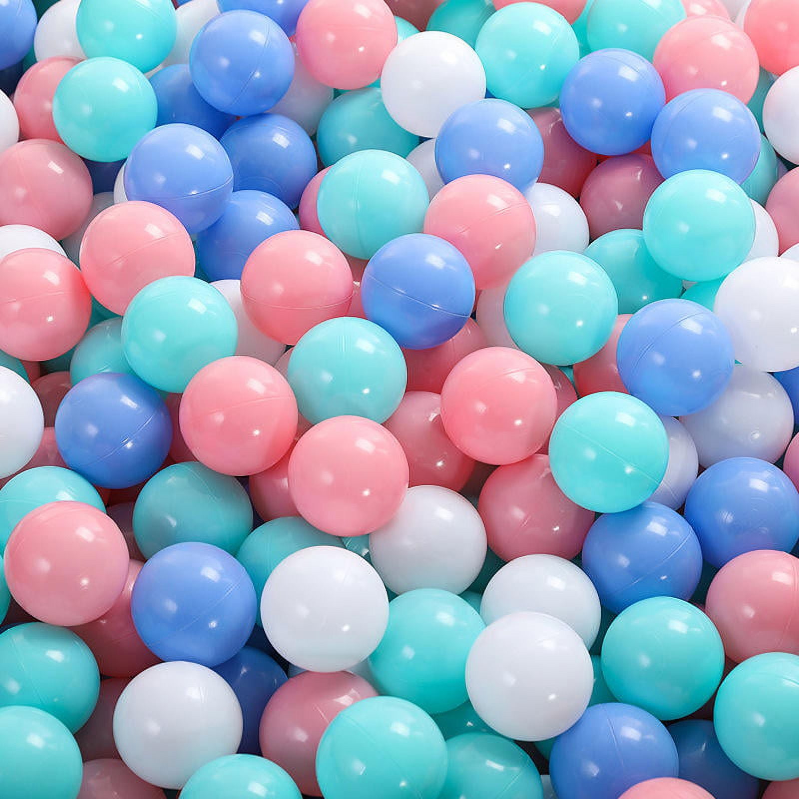 Ball Pit Balls 150 pcs for Kids, Plastic Balls for Ball Pit, 2.2” Crush ...