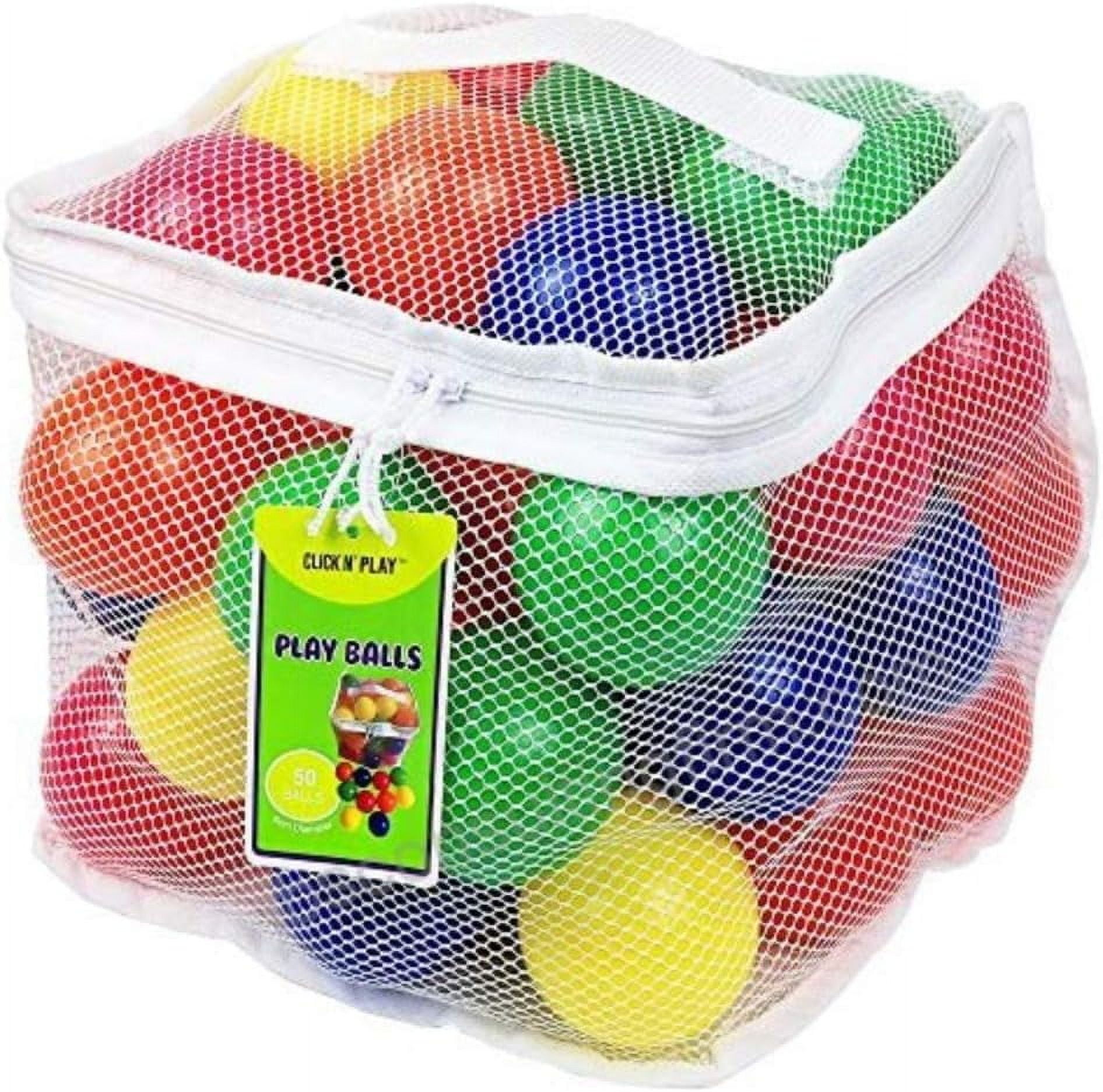 Ball Pit Balls for Kids, Plastic Refill Balls, 200 Pack, Phthalate and ...