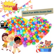 Brand New Kids Pit Balls Baby Toys - 20/50/100PCS Colorful Soft Plastic ...