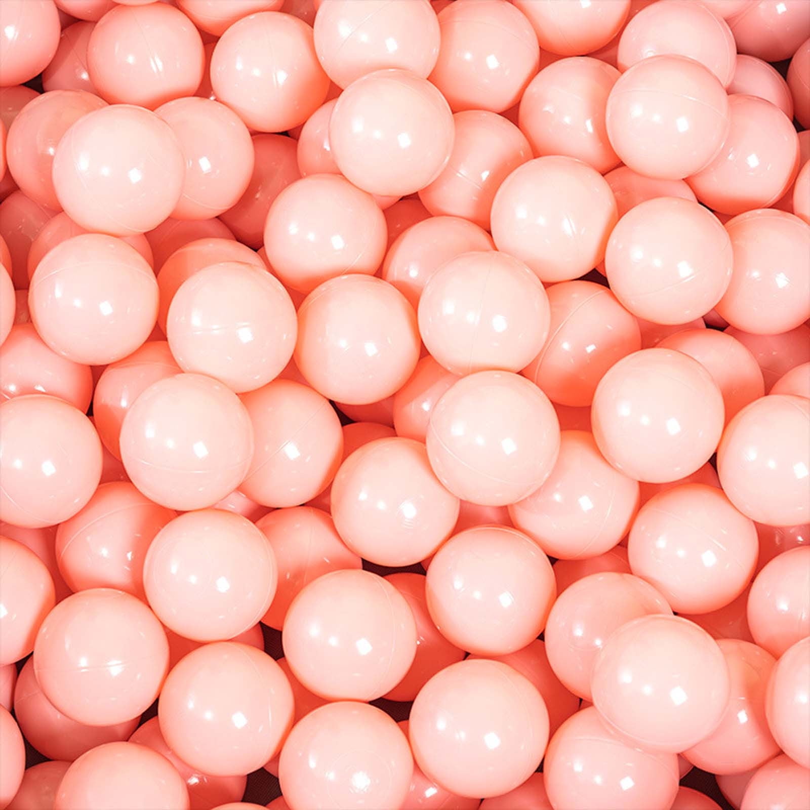 100 pcs Ball Pit Balls for Toddlers, BPA Free 2.15” Crush Proof Plastic ...