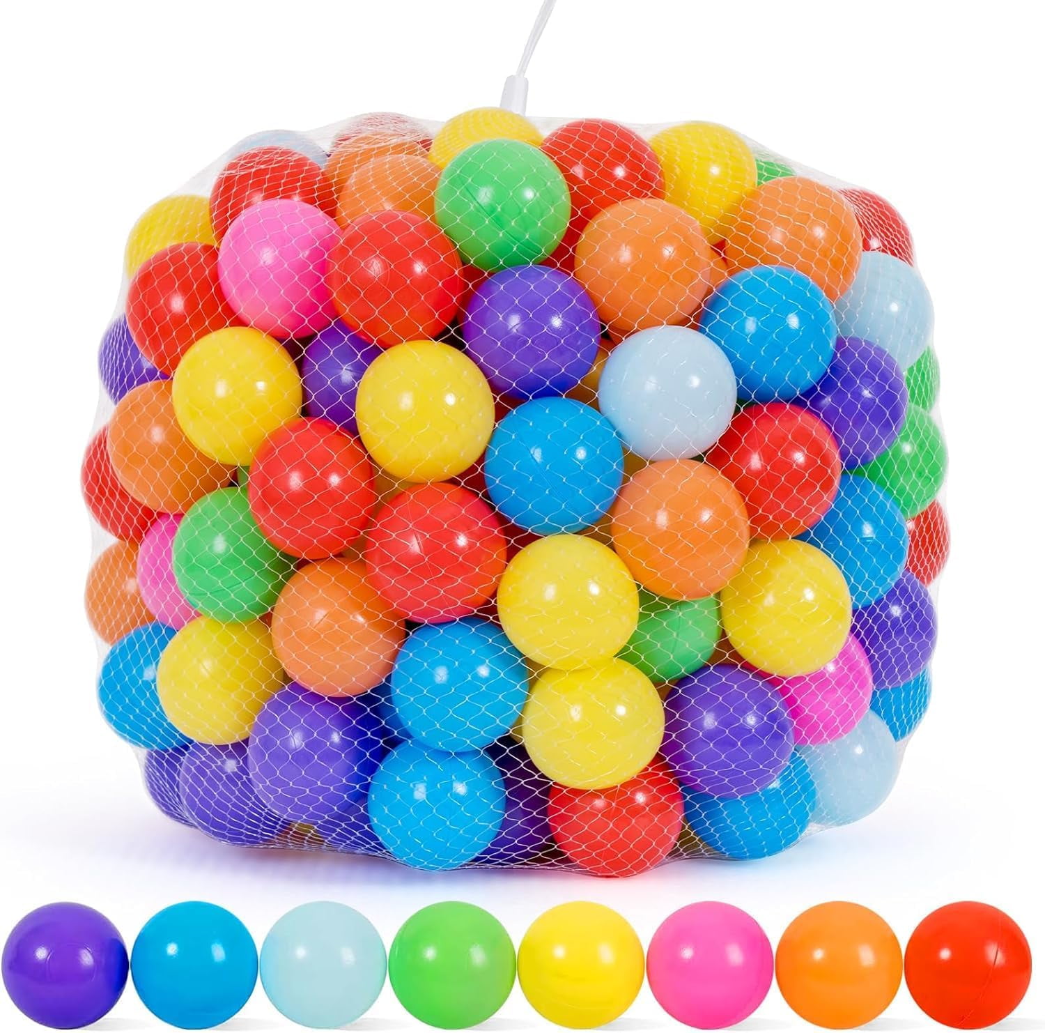 Ball Pit Balls for Toddlers 1-3 Durable & Safe Ball Pit Balls Easy ...
