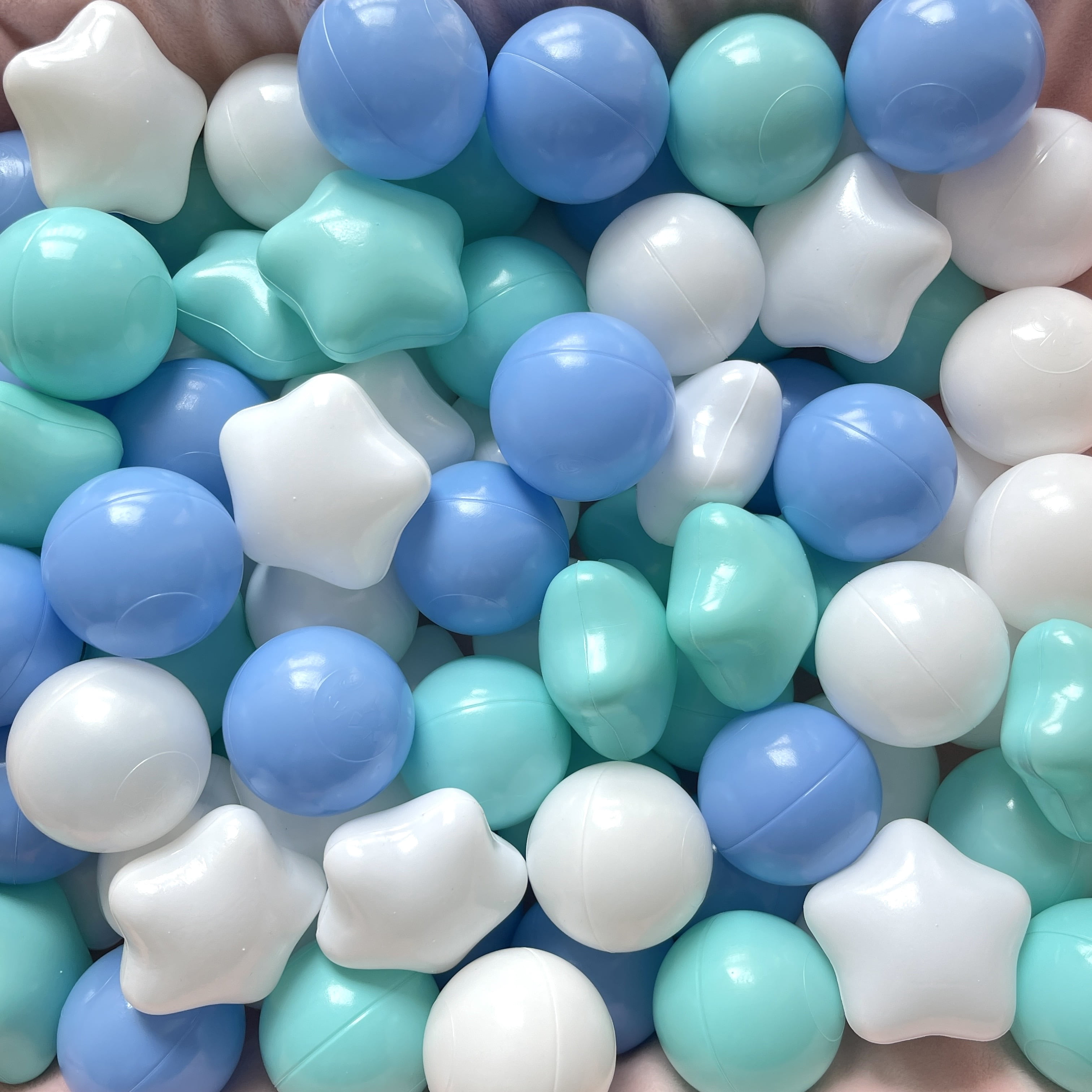 Ball Pit Star Balls 500 Count for , Colorful Phthalate Free BPA Free ...