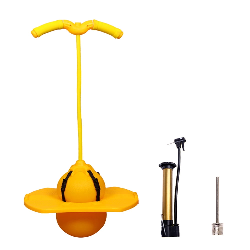 Ball Pogo Stick Jumper Handle Jump Bouncing Bounce T Bouncy High ...