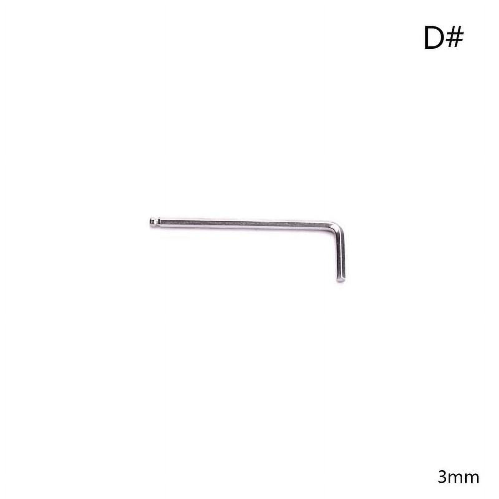 Ball Point End Long Arm Hex Key Wrench Metric Allen Hot Key H8X2 ...