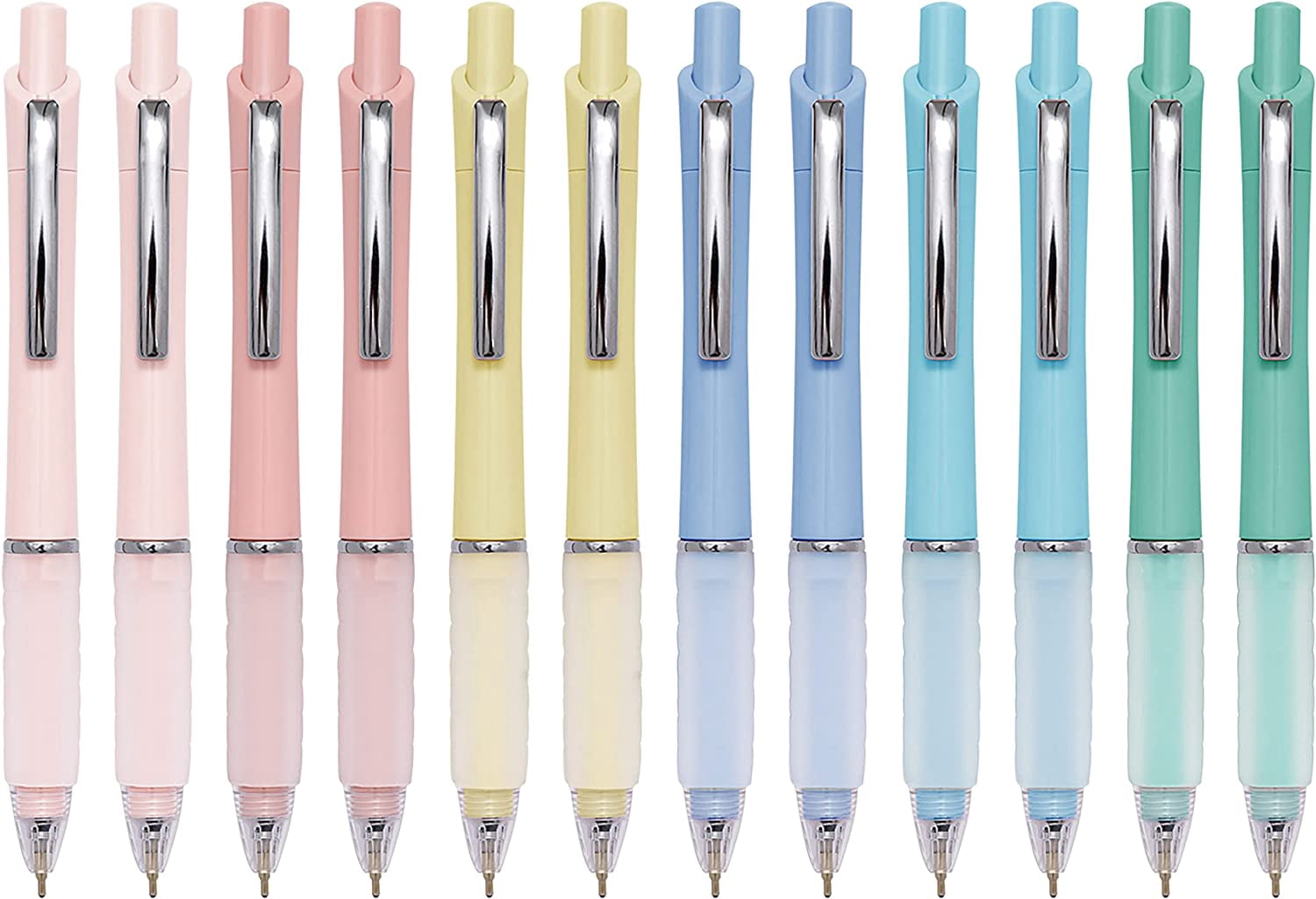 Ball Point Pen Black Ink Ballpoint Pens with Super Soft Grip Medium ...