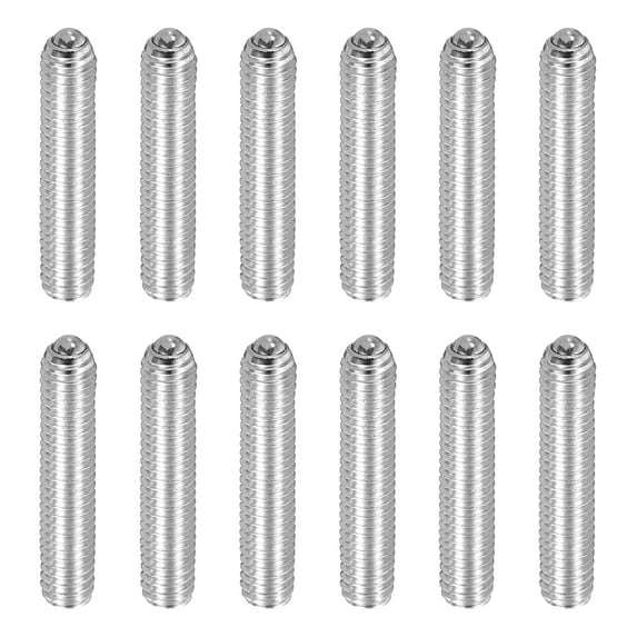 Ball Point Set Screws,M4x20mm 304 Stainless Steel Hex Socket Grub Screw ...