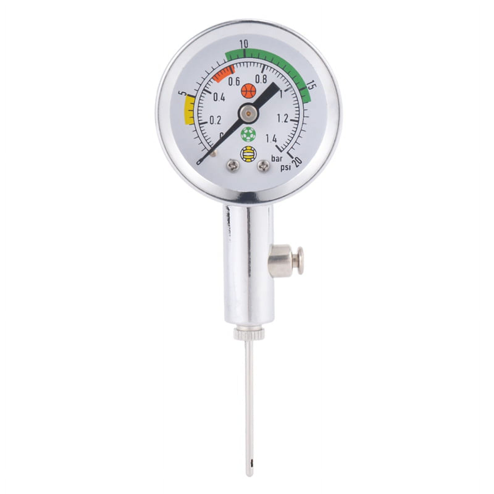 Ball Pressure Gauge Measuring Tool Basketball Football Volleyball ...