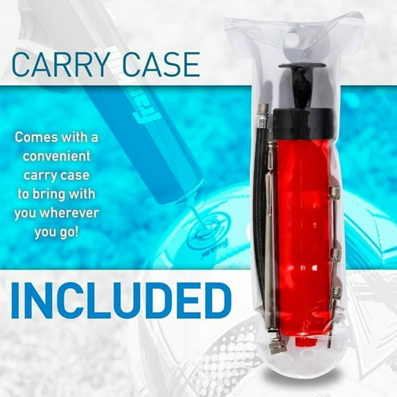 Ball Pump Kit with Needles, Handheld Sports Ball Air Pump for ...