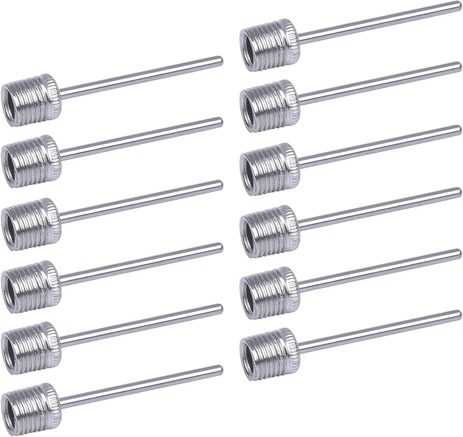 Ball Pump Needle, Stainless Steel 12 Pack Inflator Needles for Football ...