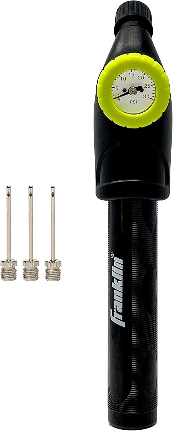 Ball Pump + Pressure Gauge with Needle - Perfect Pump Hand Pump for ...