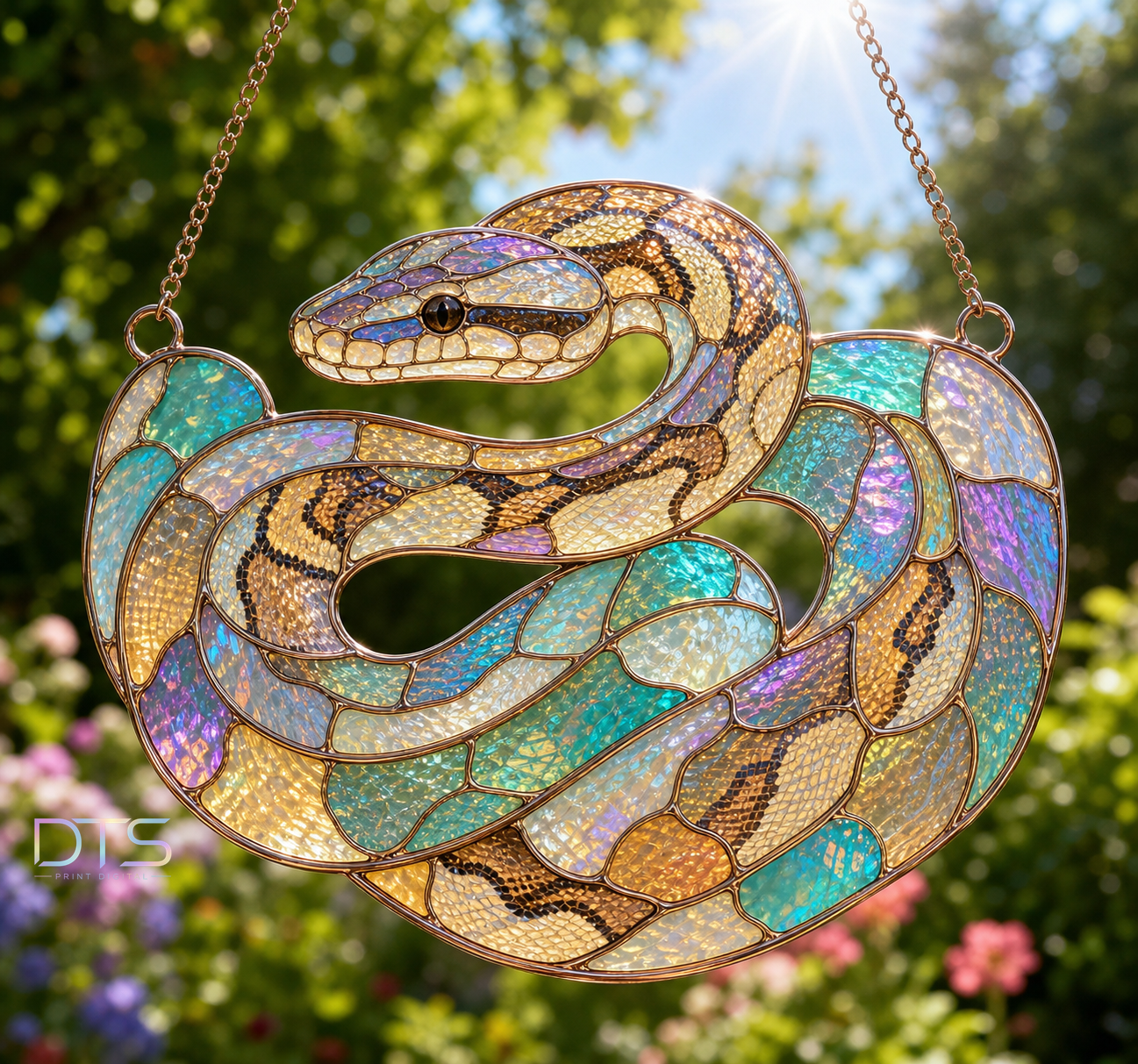 ball-python-acrylic-window-hanging-gift-snake-suncatcher-for-reptile