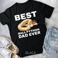 Ball Python Dad Beard Mustache Pet Snake Unisex T-Shirt, Vintage ...