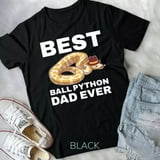 Ball Python Dad Beard Mustache Pet Snake Unisex T-Shirt - Walmart.com