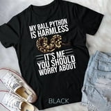 Ball Python Design Snake Lover Men Women Boys Girls Unisex T-Shirt ...