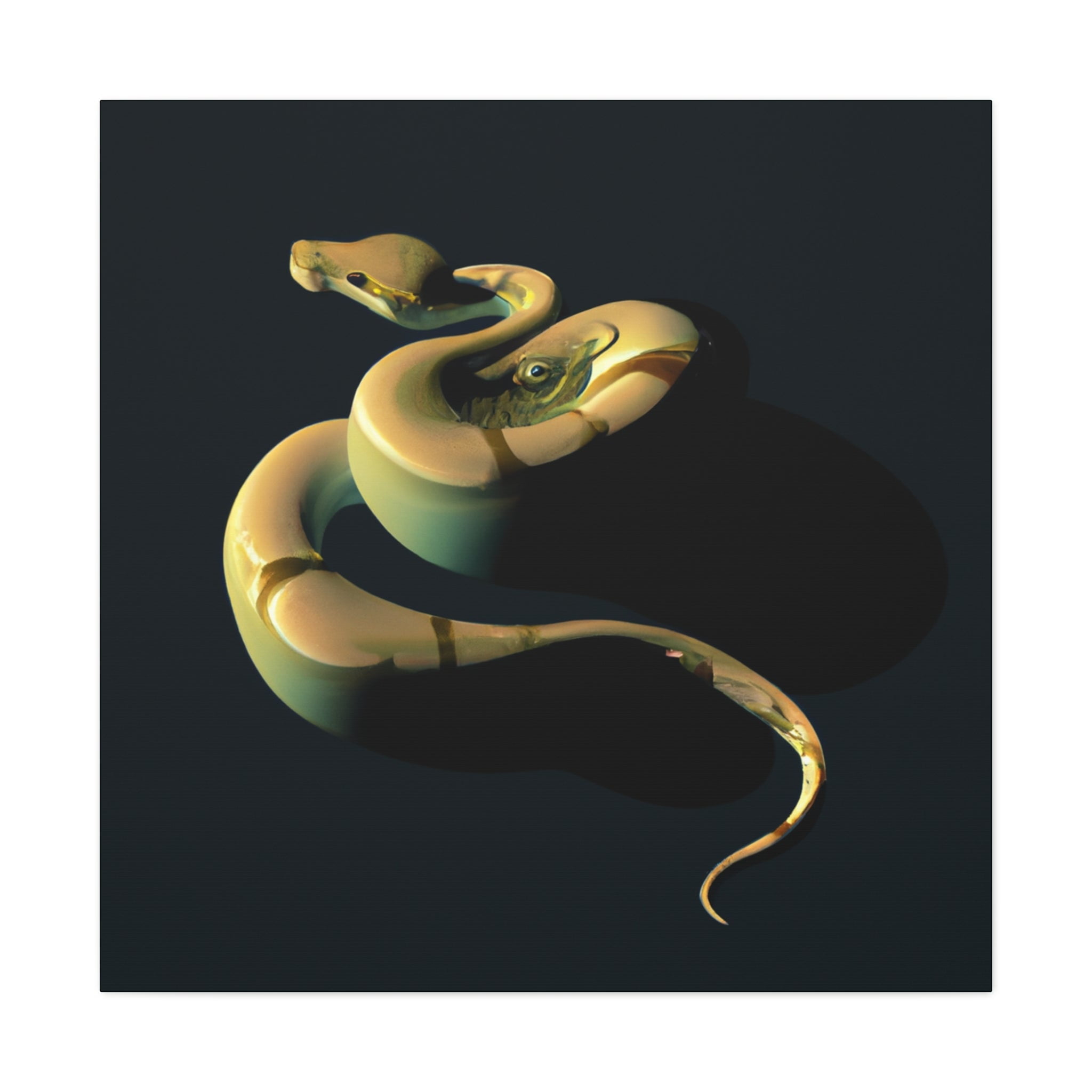 "Ball Python Minimalism" - Canvas - Walmart.com