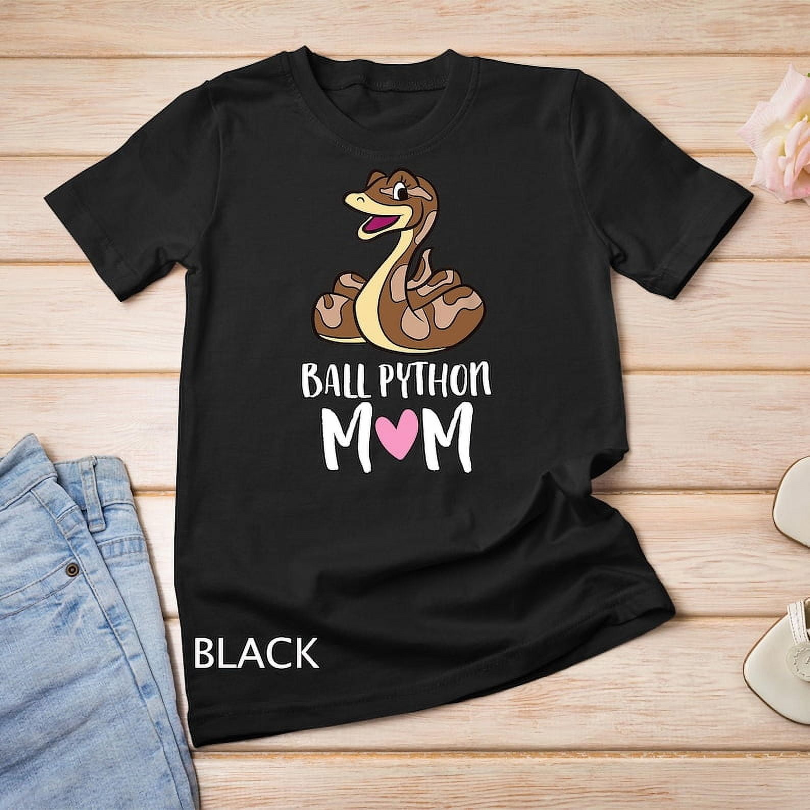 Ball Python Mom Snake Ball Python T-Shirt - Walmart.com