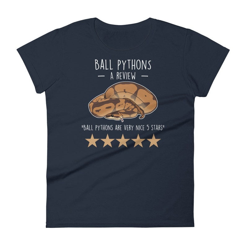 Ball Python Shirt, Reptile Lover, Funny Snake T-shirt, Python Review, Snake Mom, Dad - Walmart.com