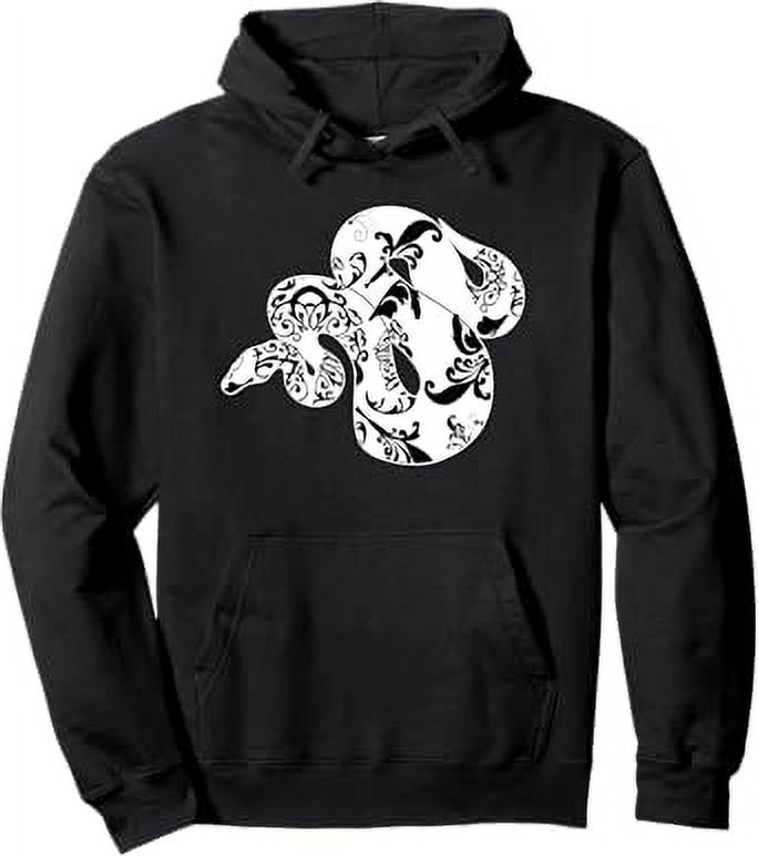 Ball Python Silhouette Cute Lover | Pullover Hoodie - Walmart.com