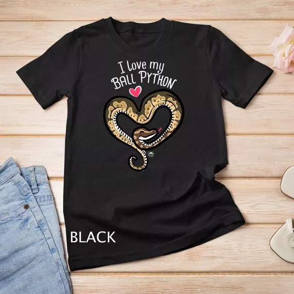 Ball Python Snake Lover Reptile Pet Art Unisex T-Shirt, S-5XL - Walmart.com