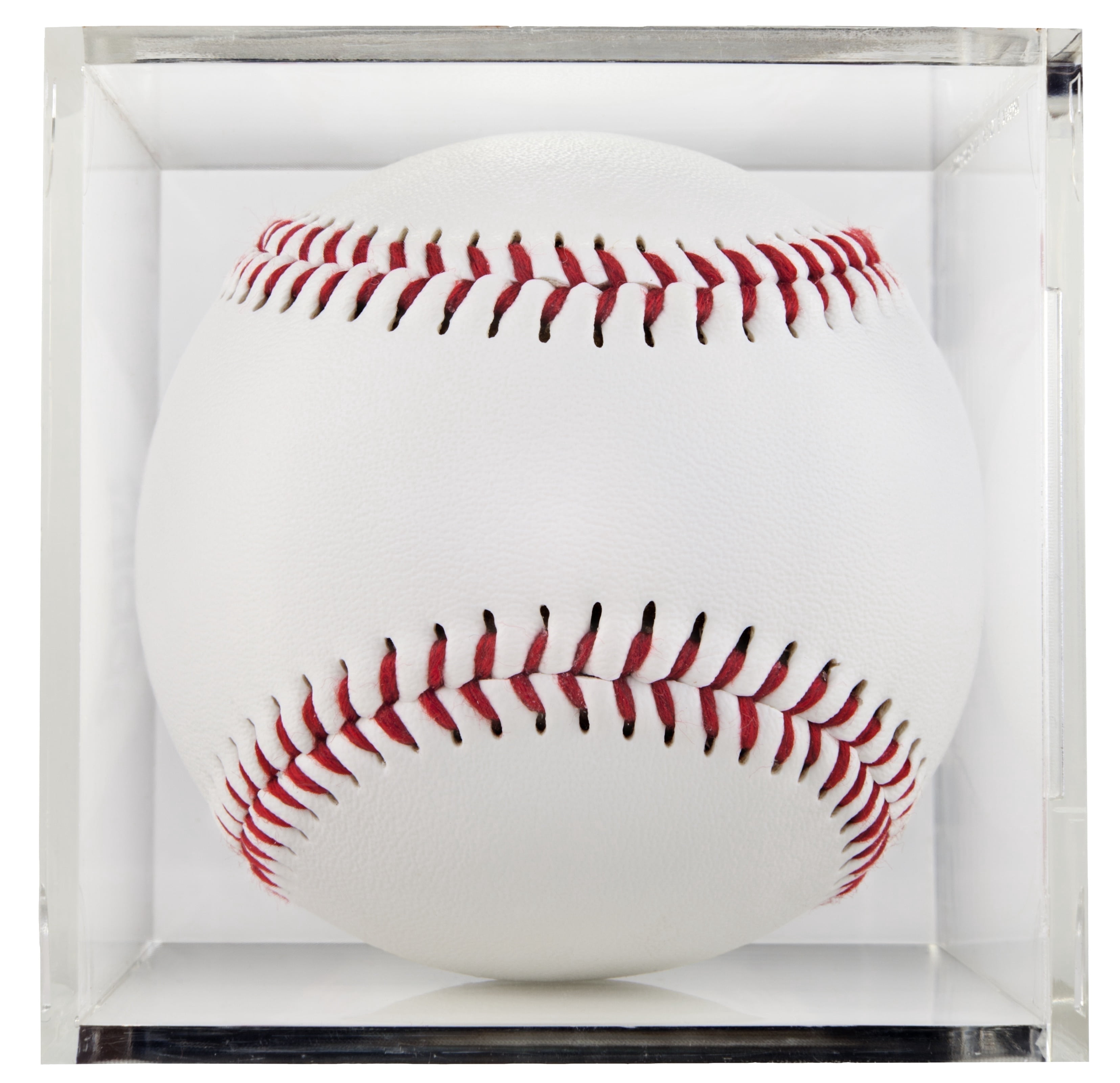 The Original Ballqube Baseball Display Case, Clear Square, Counter ...