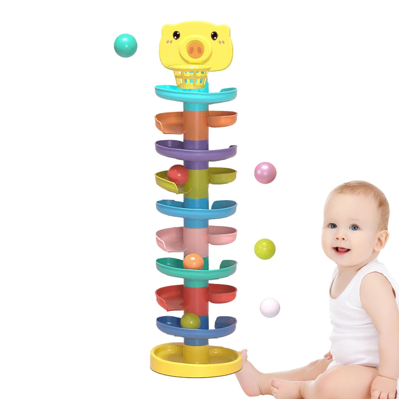 Ball Ramp Toy - Ball Activity Toy,Colorful Lovely Funny Novelty Ball ...