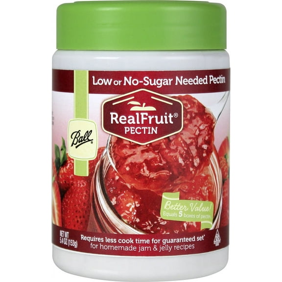 Ball Realfruit Low Or No-Sugar Needed Pectin 5.4 oz Pack of 2 - Walmart.com