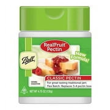 Ball RealFruit Pectin Classic Pectin, 5.4 Oz Jar, 1 Count, 22 Servings ...