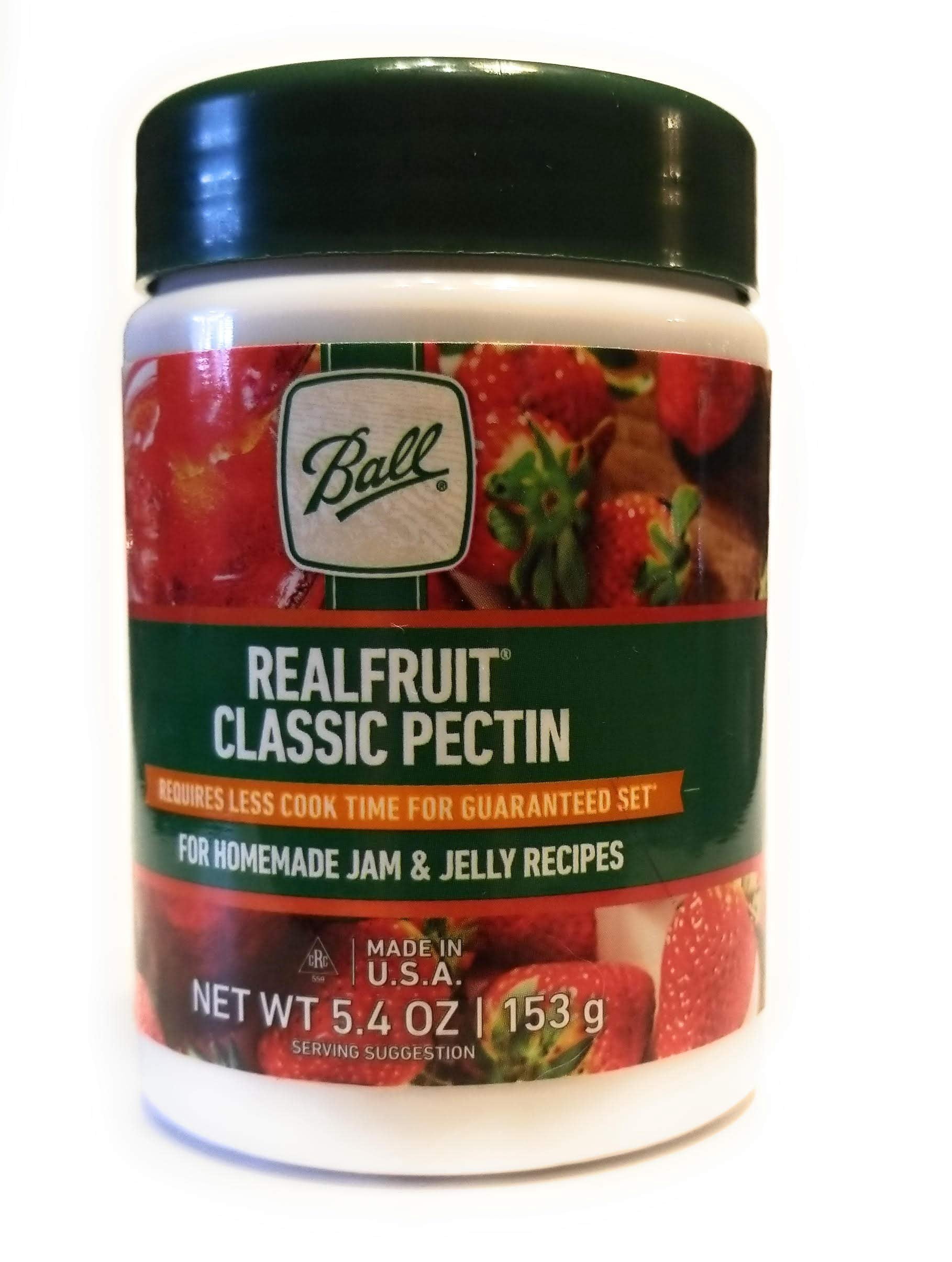 Ball RealFruit Classic Pectin for Jelly Making, 5.4 Oz Jar, 1 Count, 22 ...