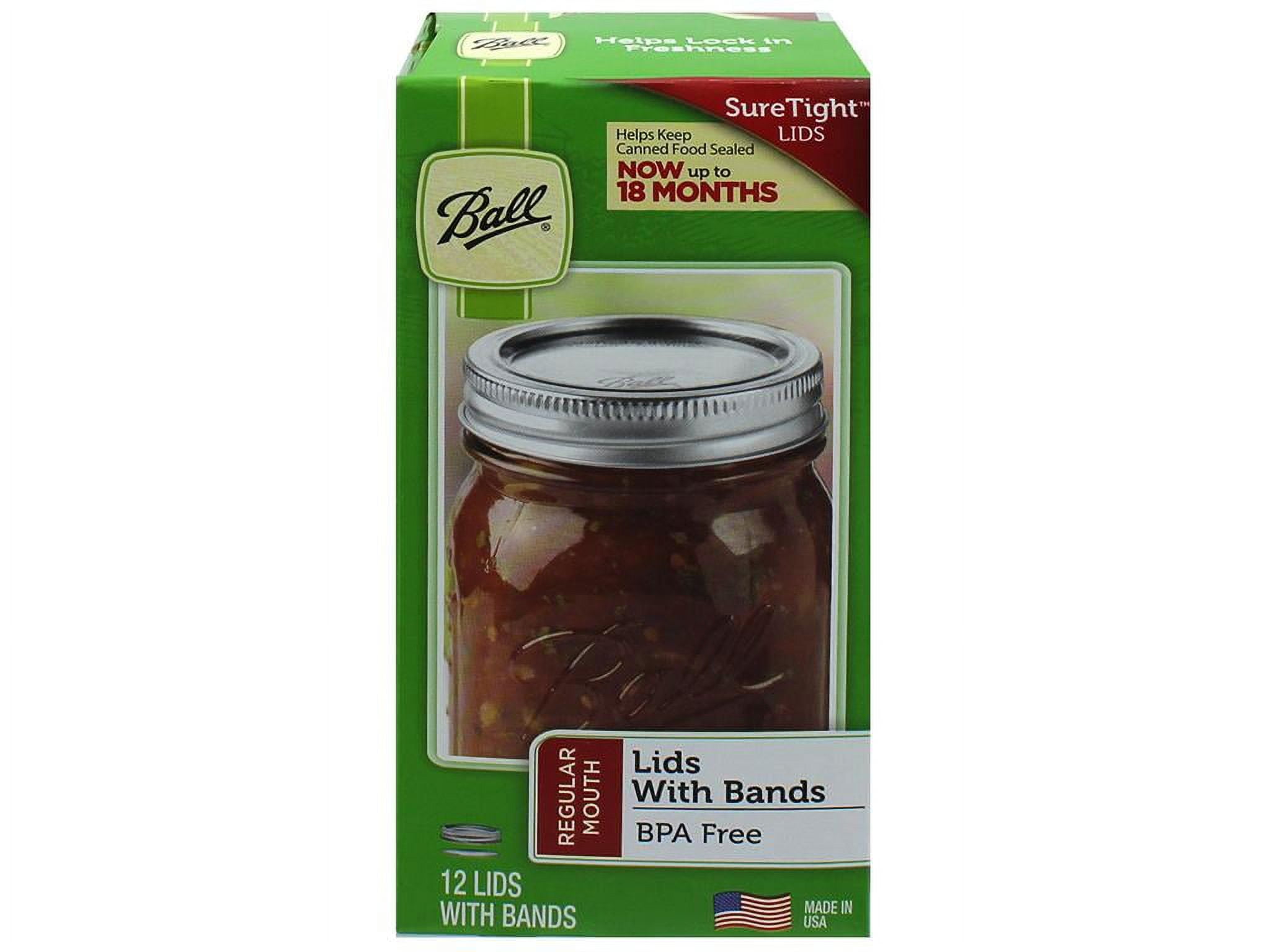 Ball Regular Lids with Bands (Pack of 24) - Walmart.com
