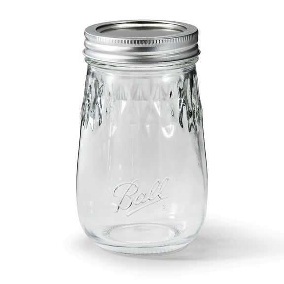 Ball Quilted Crystal 4 oz Mason Jars 12pk, Mini Canning Jars with Lids ...