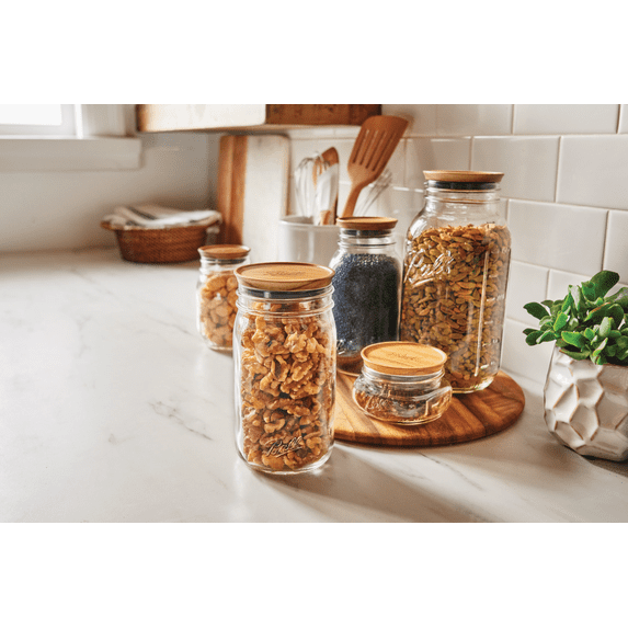 Ball Reusable Wooden Storage Lid - Pack of 4 — Home & Garage Storage ...