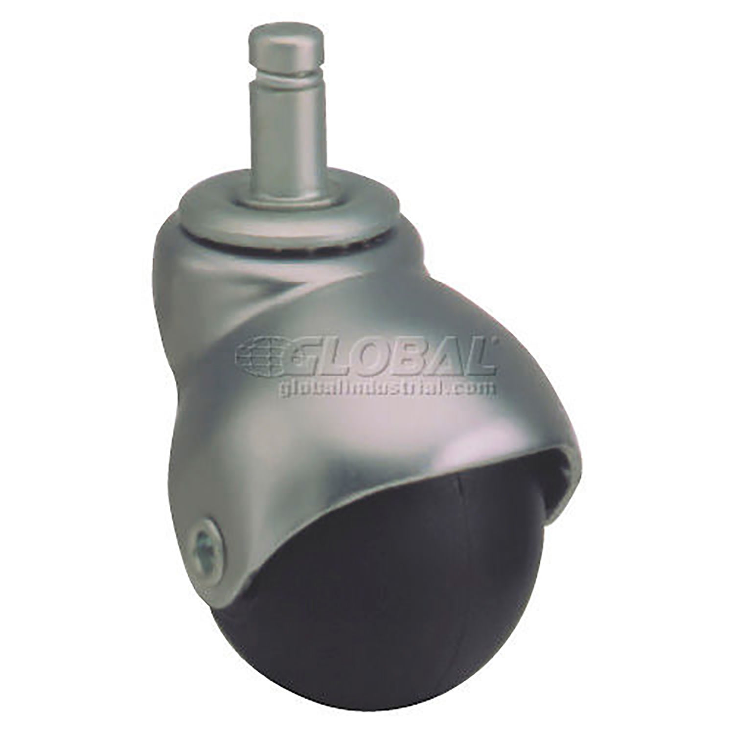 Global Industrial Ball Series Chair Caster with Plastic Wheel - Stem ...