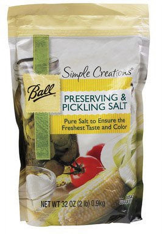 Ball Simple Creations Preserving & Pickling Salt 32 Oz - Walmart.com