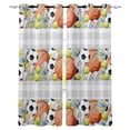 Ball Sports Blackout Curtains for Bedroom/Living Room, Thermal ...