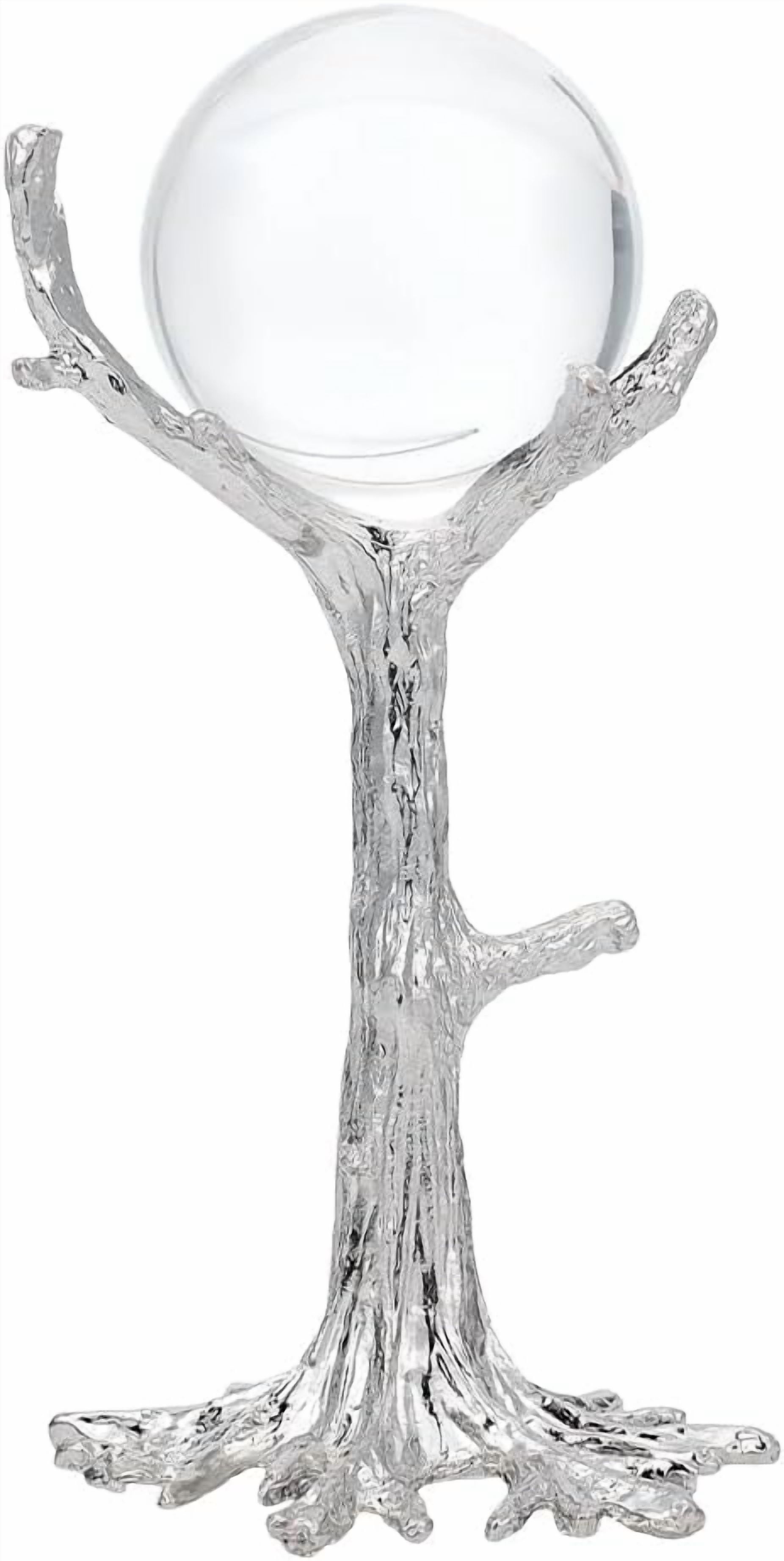 Ball Stand Tree Shaped Sphere Holder Silver Crystals Holder Rack for 8 ...