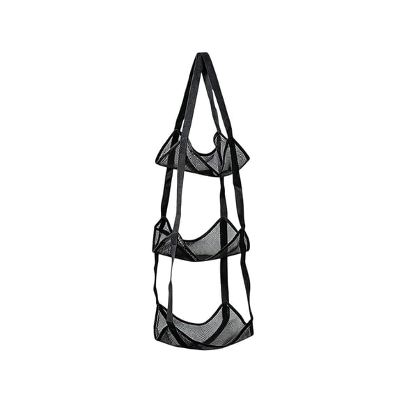 Ball Storage Hanging Bag - Wall-Mounted Organizer for Soccer ...