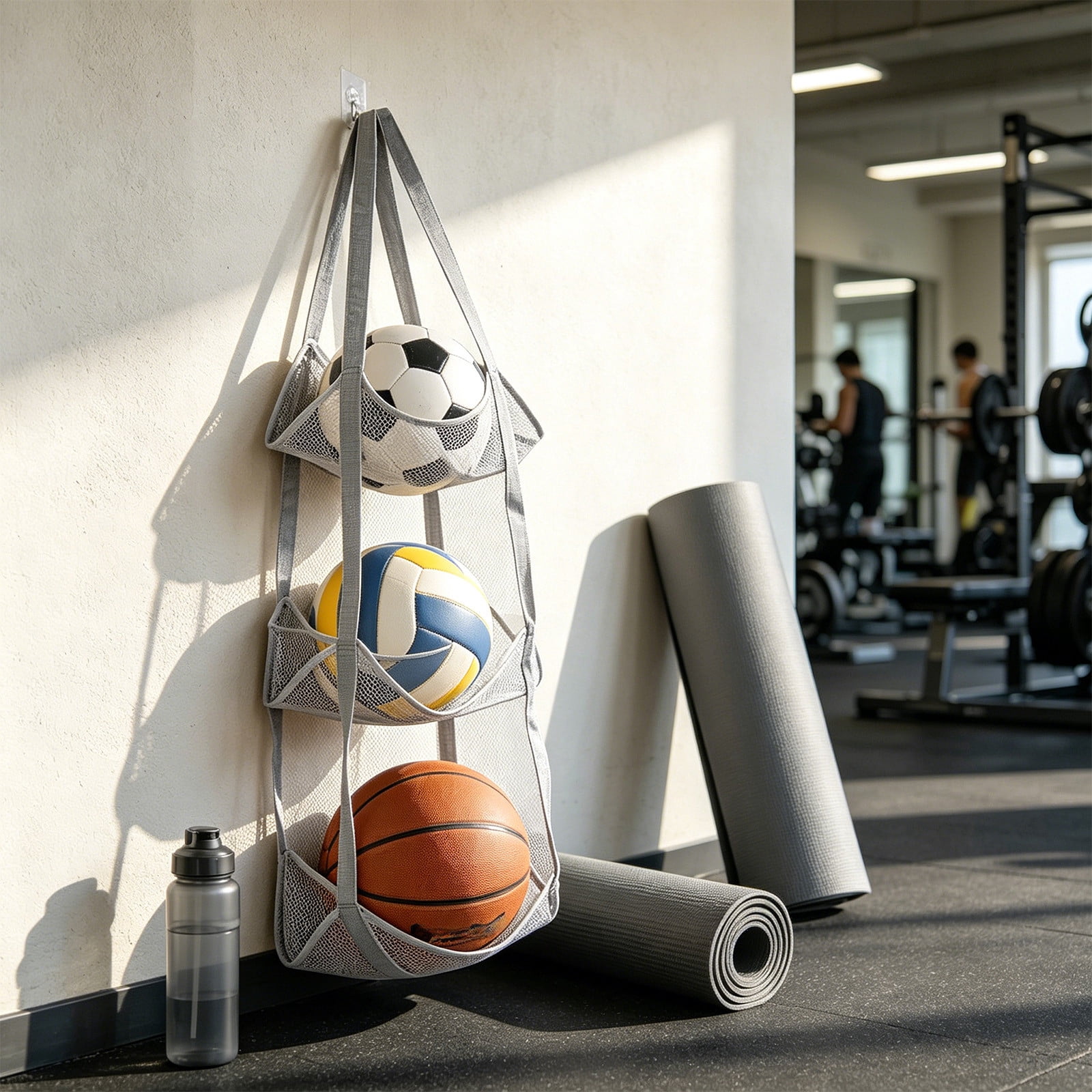 Ball Storage Organizer Bag for Soccer, Basketball, and Volleyball ...
