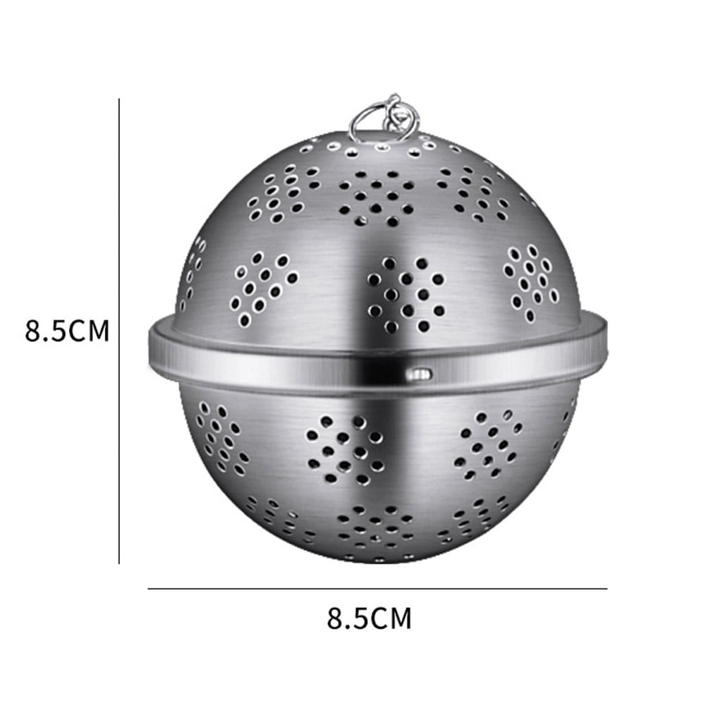 Ball Strainer Seasoning Balls With Chain 1pcs 304 Stainless Steel ...