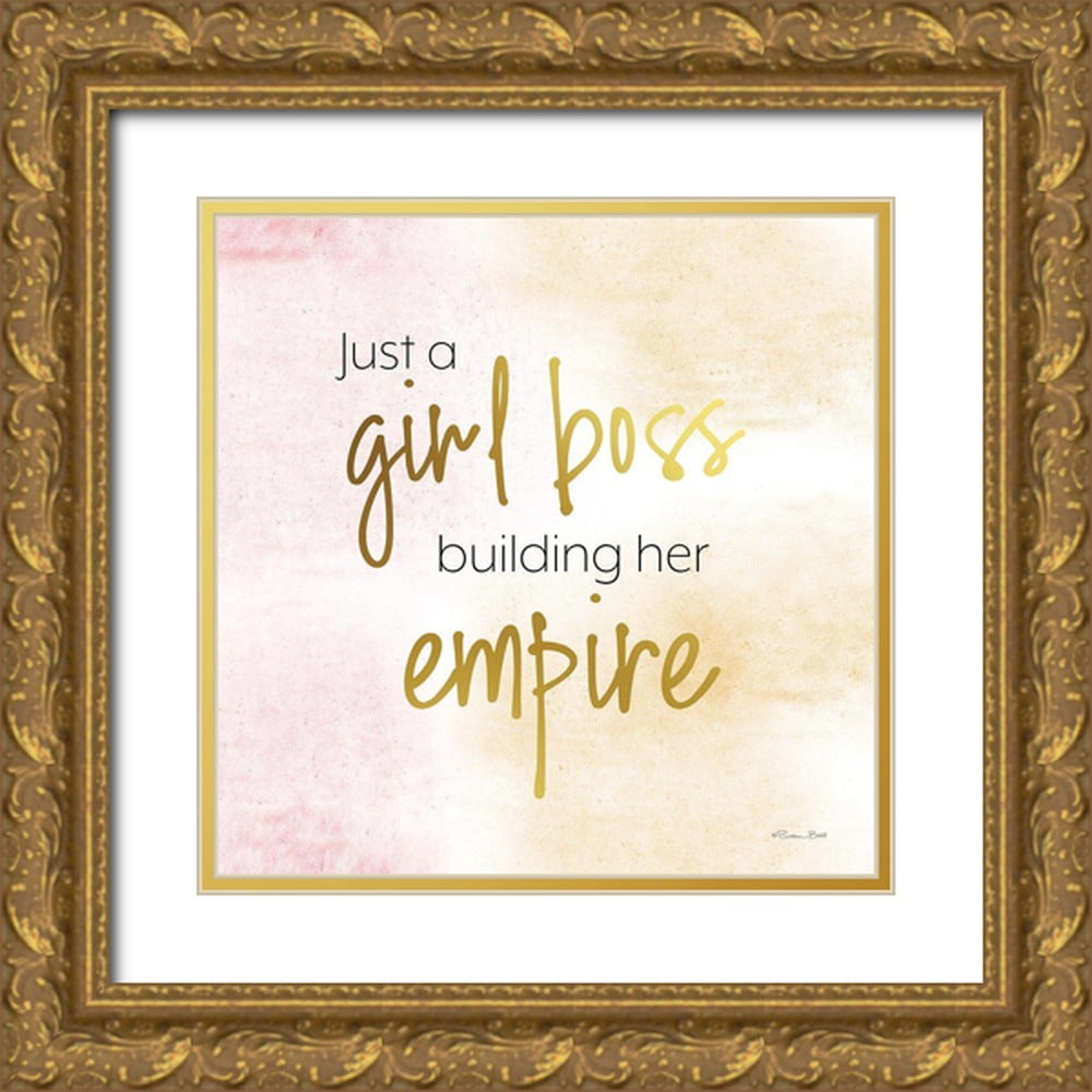 Ball, Susan 12x12 Gold Ornate Wood Framed with Double Matting Museum ...