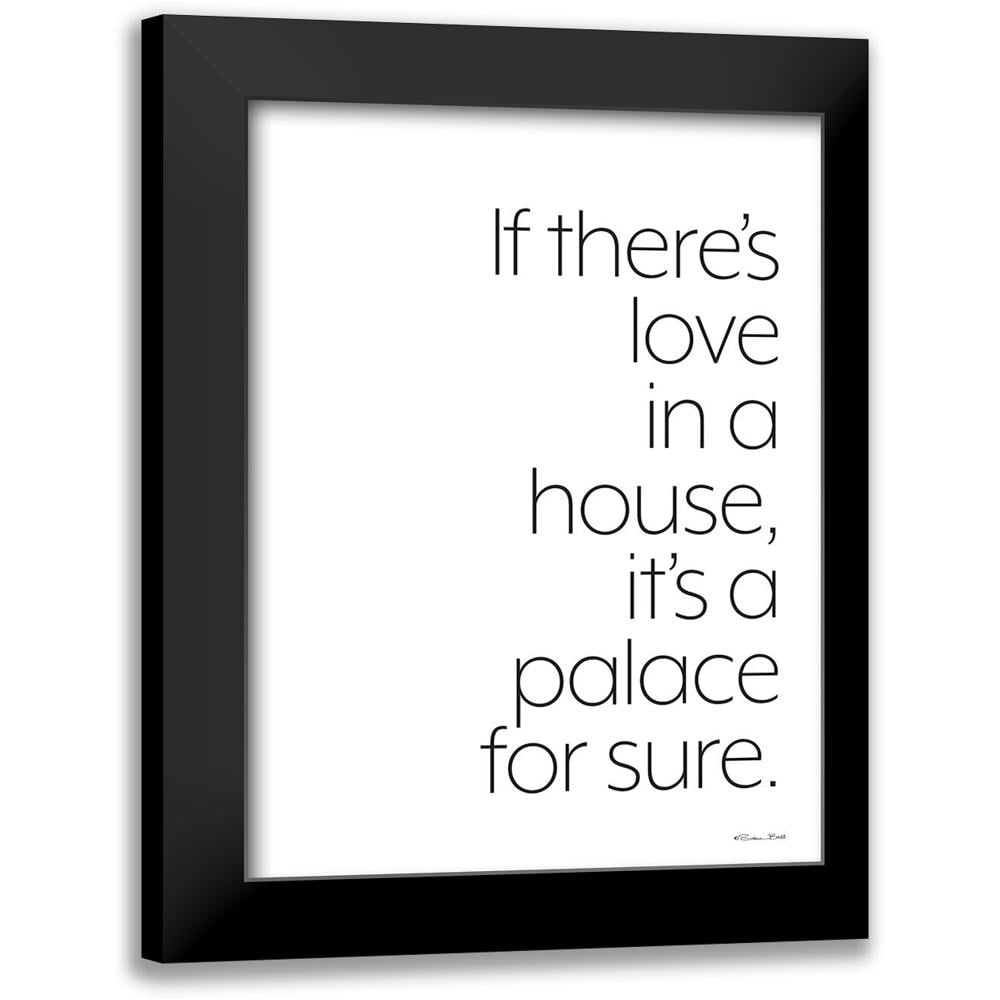 Ball, Susan 12x14 Black Modern Framed Museum Art Print Titled - If ...