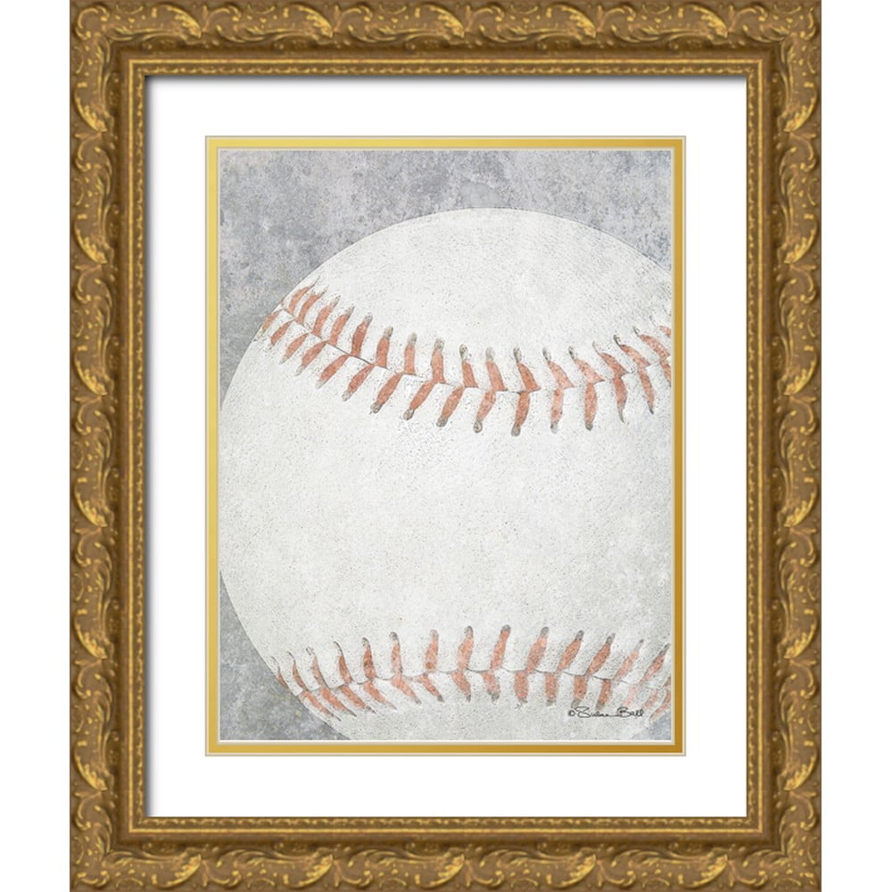 Ball, Susan 15x18 Gold Ornate Wood Framed with Double Matting Museum ...