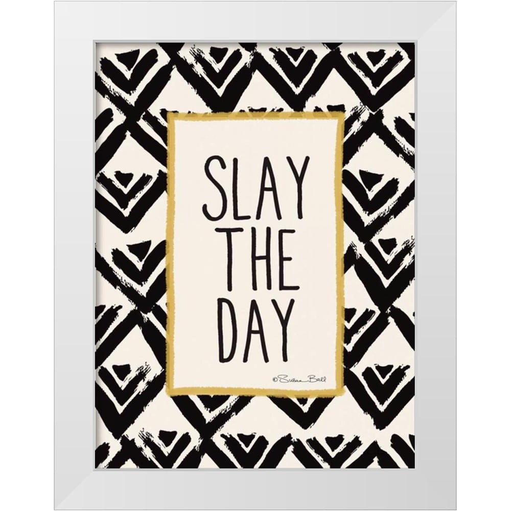 Ball, Susan 15x18 White Modern Wood Framed Museum Art Print Titled ...