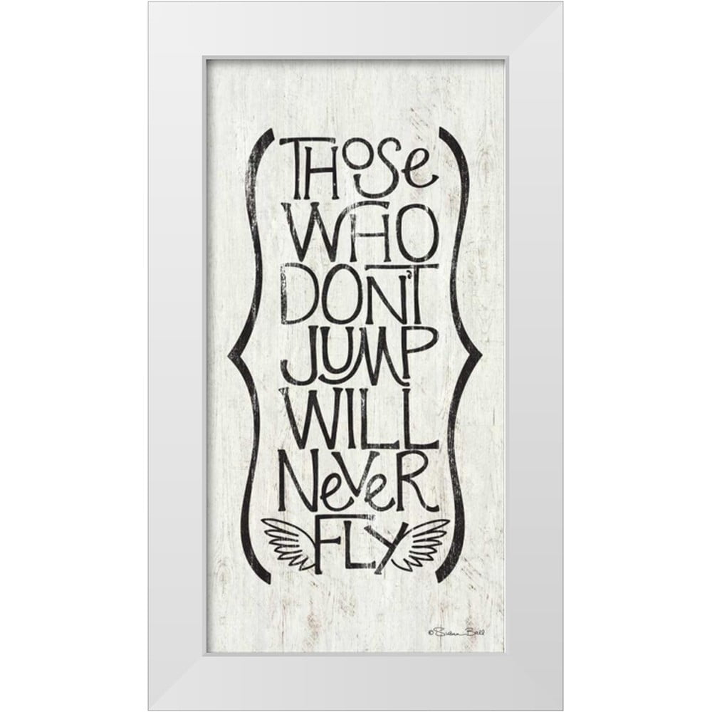 Ball, Susan 18x32 White Modern Wood Framed Museum Art Print Titled ...