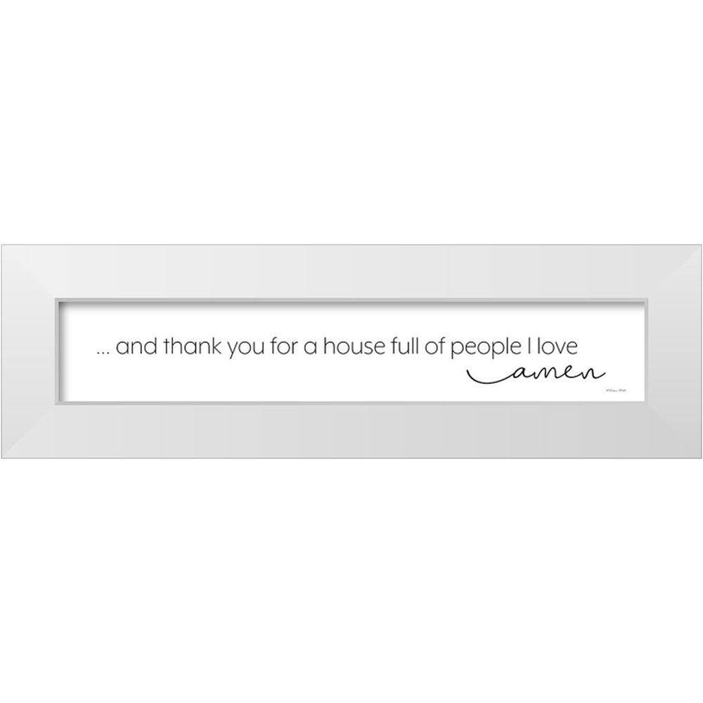 Ball, Susan 18x6 White Modern Wood Framed Museum Art Print Titled ...
