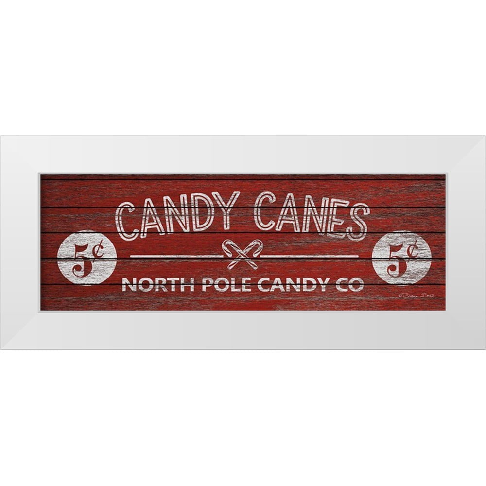 Ball, Susan 18x9 White Modern Wood Framed Museum Art Print Titled ...