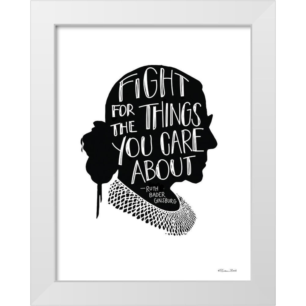 Ball, Susan 19x24 White Modern Wood Framed Museum Art Print Titled ...