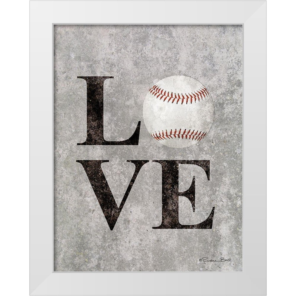 Ball, Susan 19x24 White Modern Wood Framed Museum Art Print Titled ...
