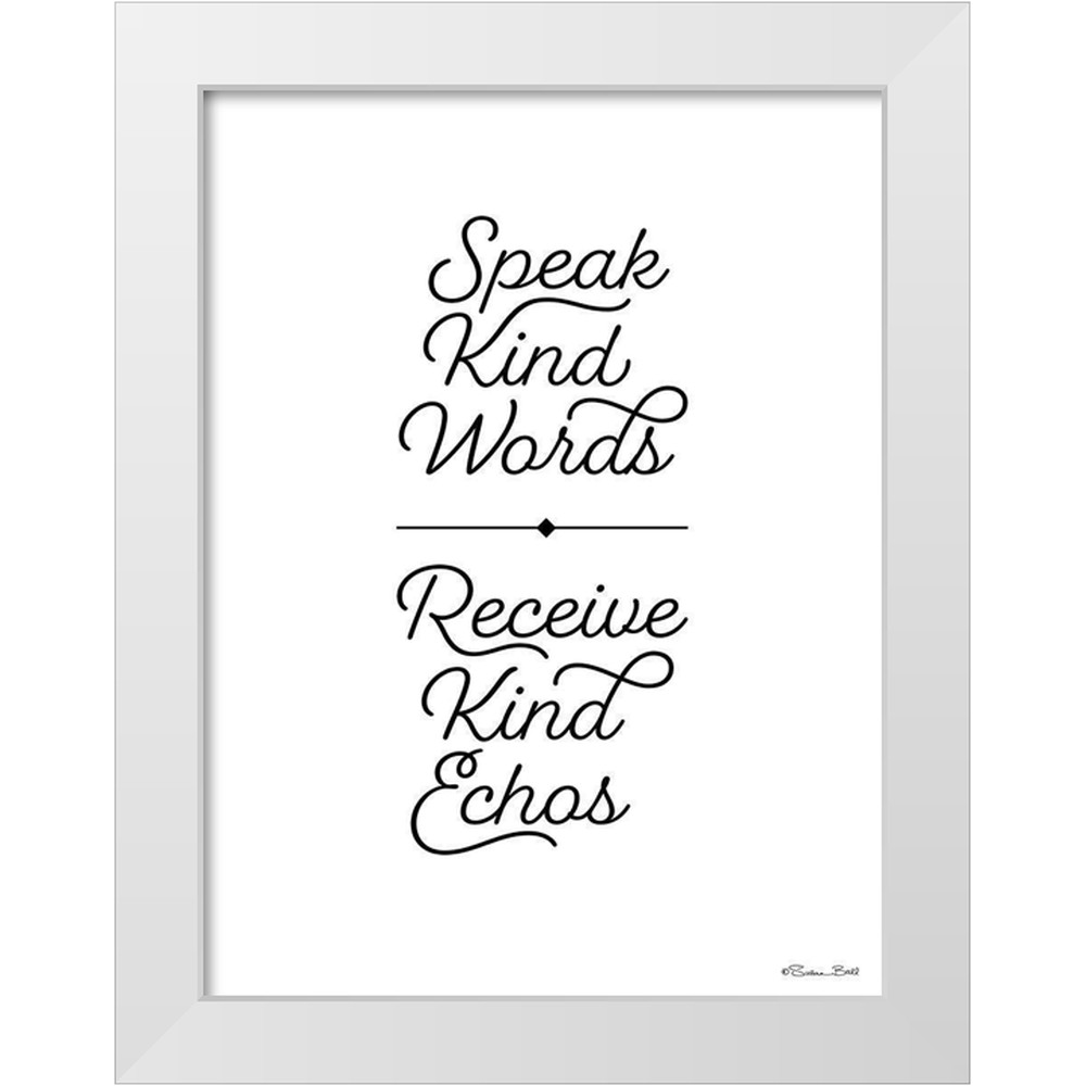 Ball, Susan 19x24 White Modern Wood Framed Museum Art Print Titled ...