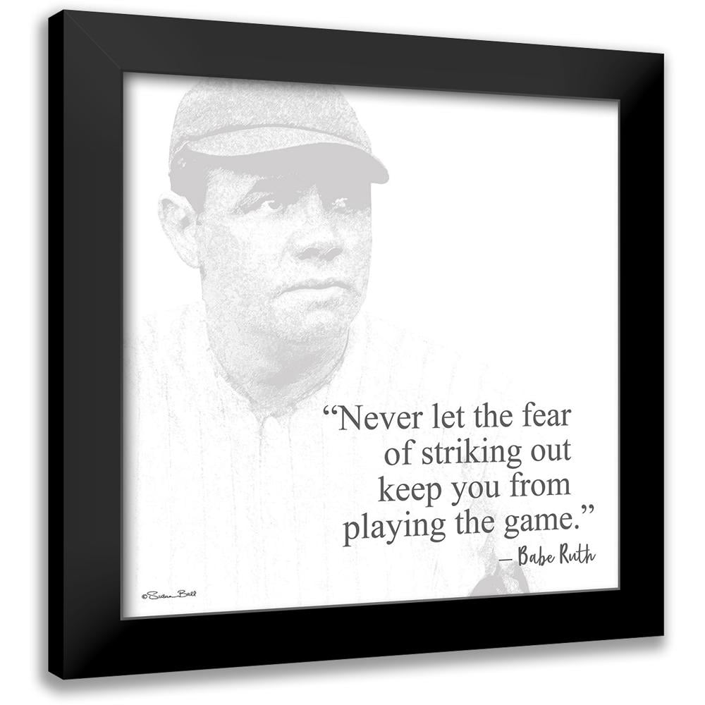 Ball, Susan 20x20 Black Modern Framed Museum Art Print Titled ...