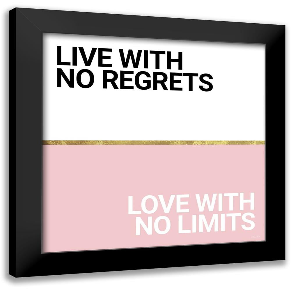 Ball, Susan 20x20 Black Modern Framed Museum Art Print Titled - Regrets ...